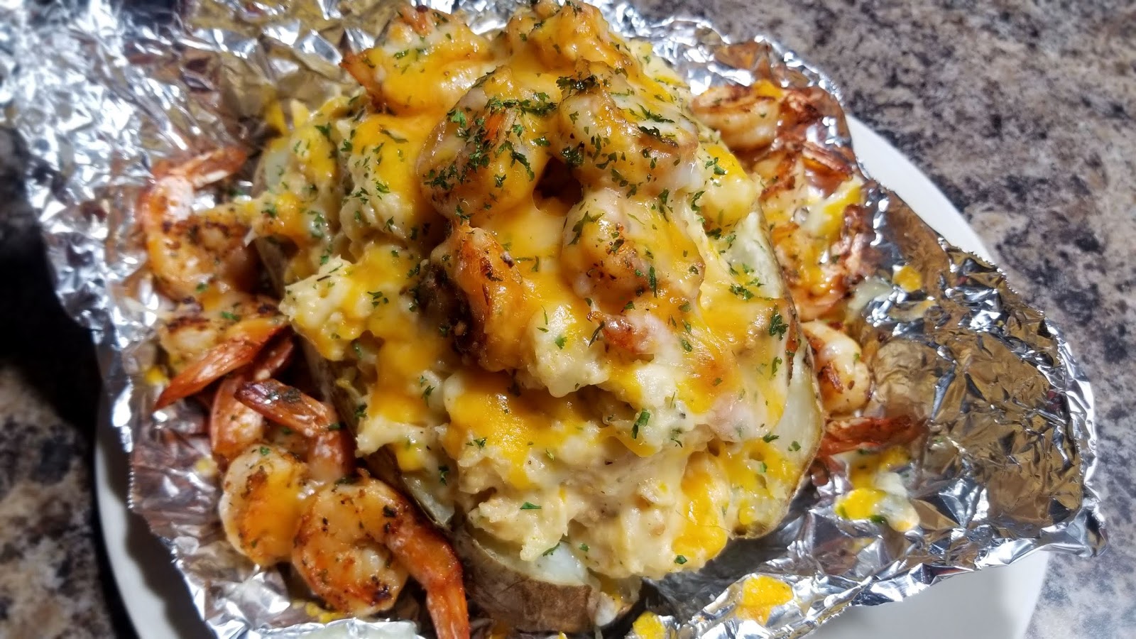 YouTube Soul Food Ray Mack's Kitchen and Grill: Loaded Shrimp Bake ...