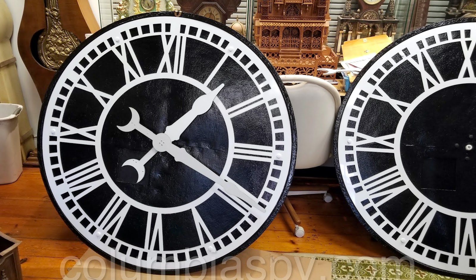 Columbia's "Time Wizard" works against time to restore four 19th ...