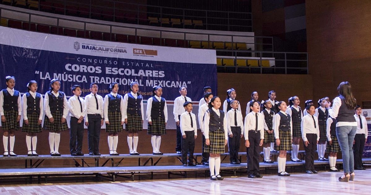 Educación Bc Realiza See Concurso Estatal De Coros Escolares “la