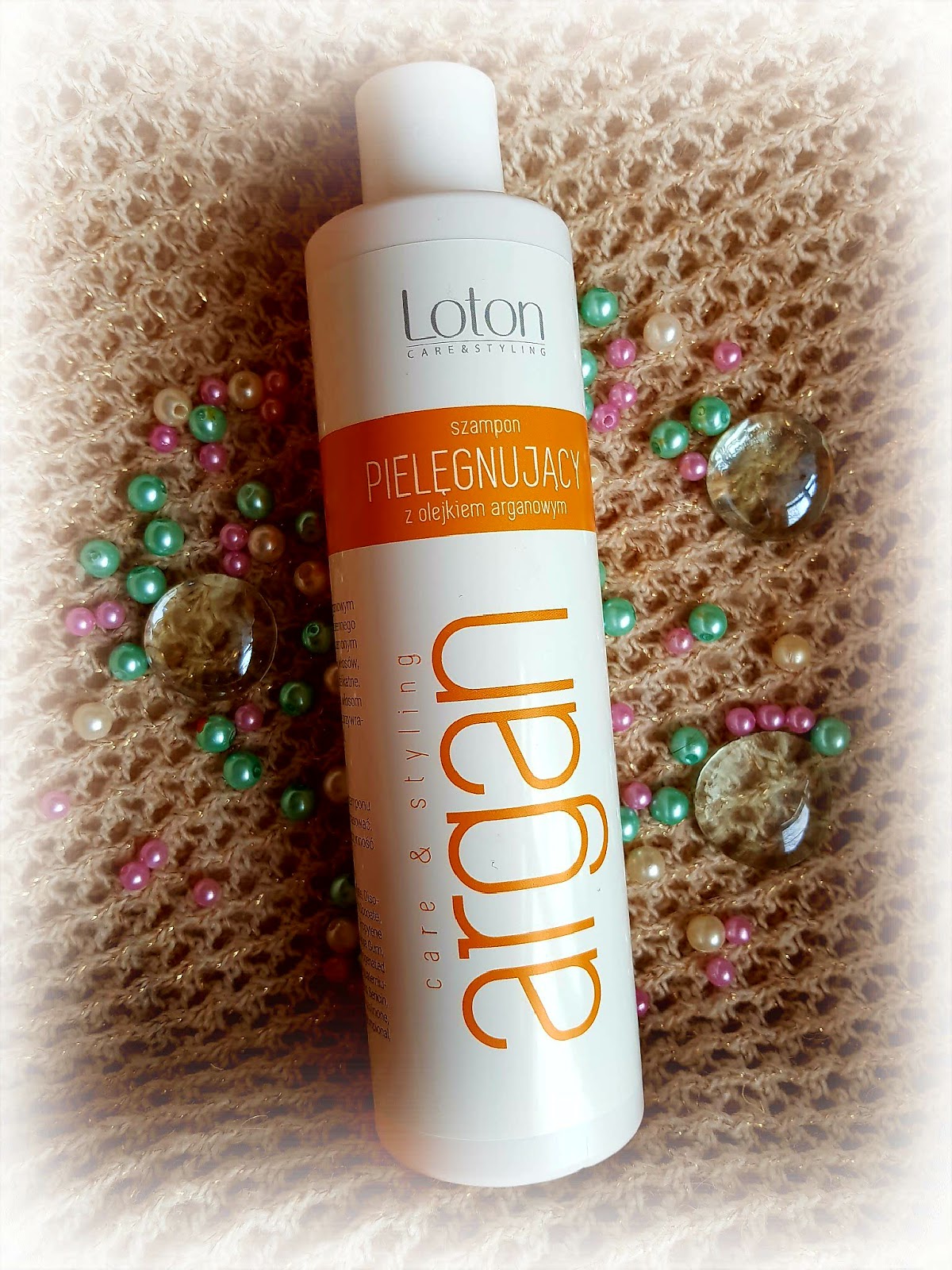 PIELĘGNUJĄCY SZAMPON DO WŁOSÓW Z OLEJKIEM ARGANOWYM - LOTON COSMETICS