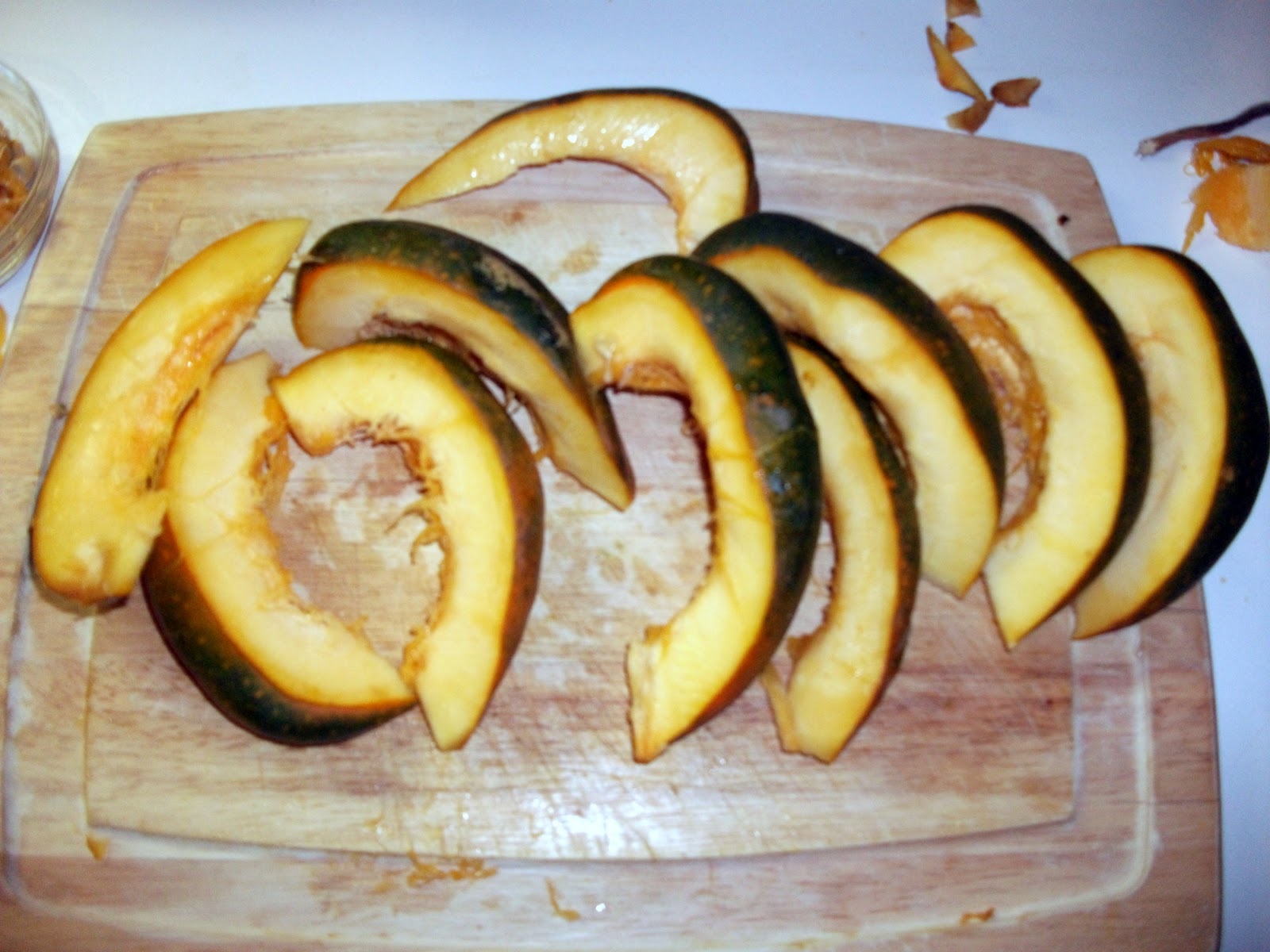 Fringues, popote, action!: Courge poivrée à l'érable sur riz pilaf aux ...