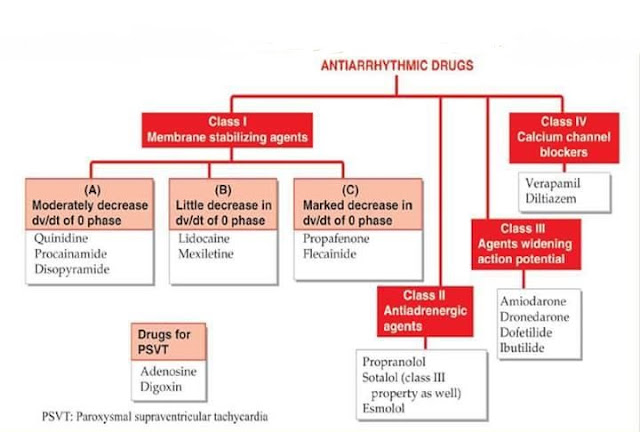 Classification of Cardiovascular Drugs