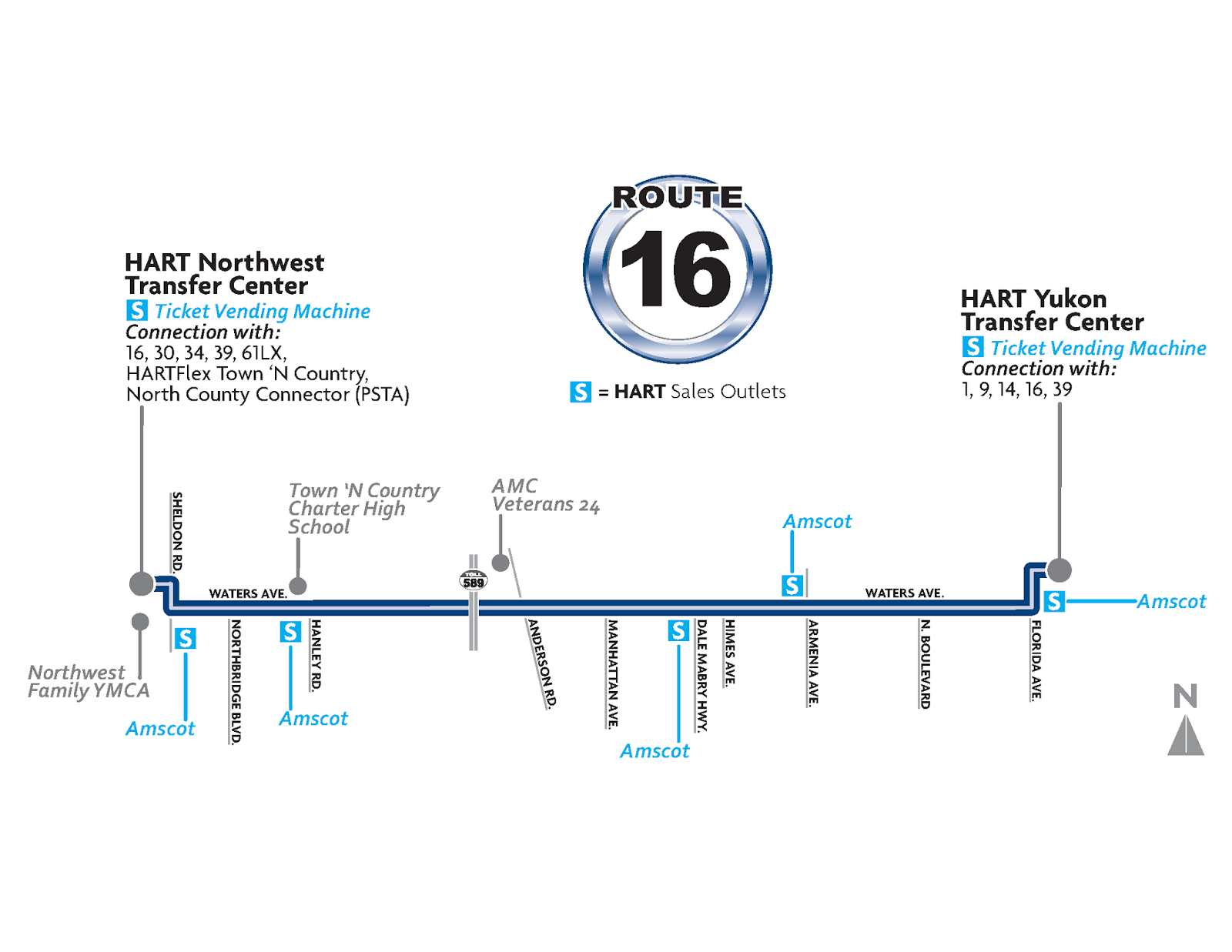 In Transit - The Official HART Transit Blog: Route of the Week: Route 16