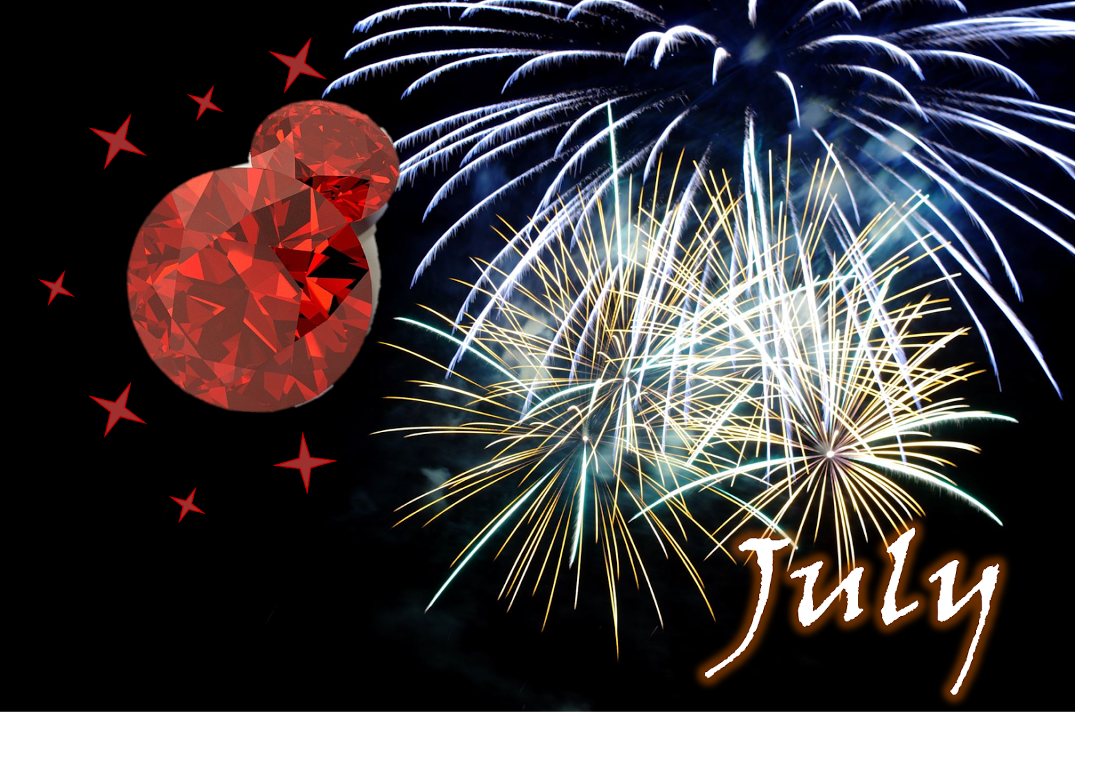 Heroes, Heroines, and History: History of the Ruby: July's Birthstone