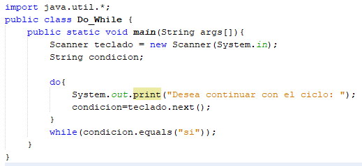 Ciclo Do-While en Java