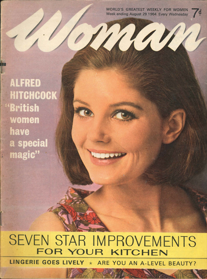 A-Level Media Studies: A textual analysis of the front cover of Woman ...