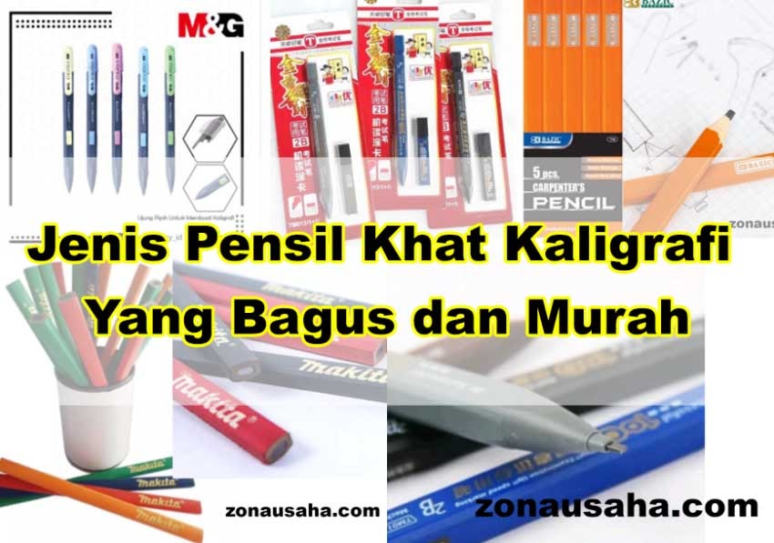 5 Jenis Pensil Khat Kaligrafi Yang Bagus dan Murah - Sobat-Tutorial