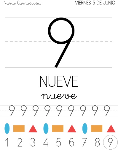 Mercerator 4 años: VIERNES 5 DE JUNIO: EL NÚMERO 9