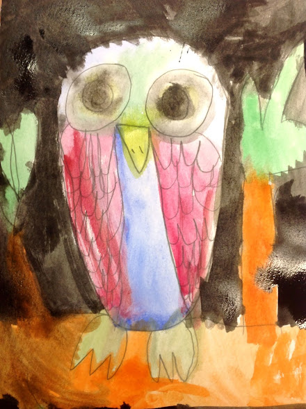 DIRECTED DRAWING - Owls