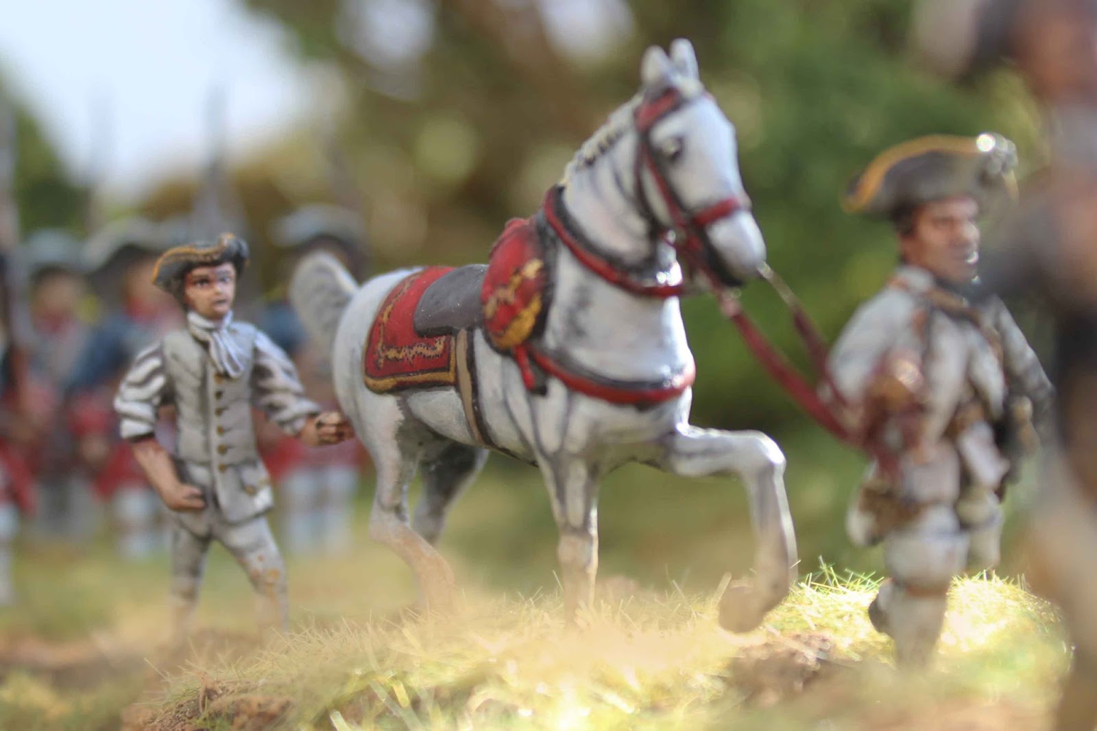 Scheck´s Zinnsoldatenkriege: Gardes françaises and their grumpy general