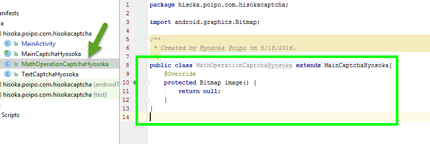 Dimensi TutupBotol: Making Captcha In Android Using Android Studio Part II