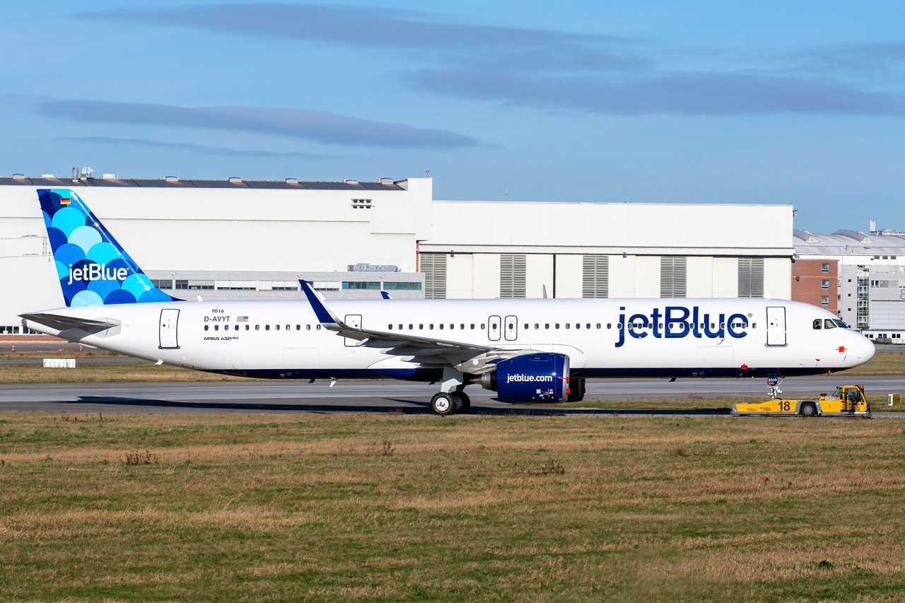 Airbus Hamburg Finkenwerder News: A321-271NX/LR, JetBlue, N2039J (MSN 9016)