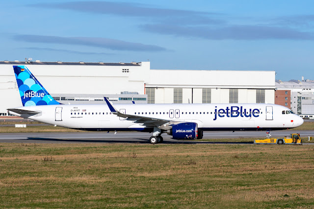 Airbus Hamburg Finkenwerder News: A321-271NX/LR, JetBlue, N2039J (MSN 9016)