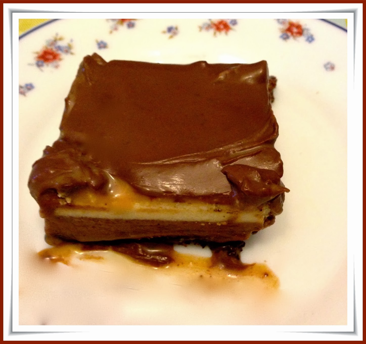 somnisdexocolata: Tarta de queso y chocolate con toffee