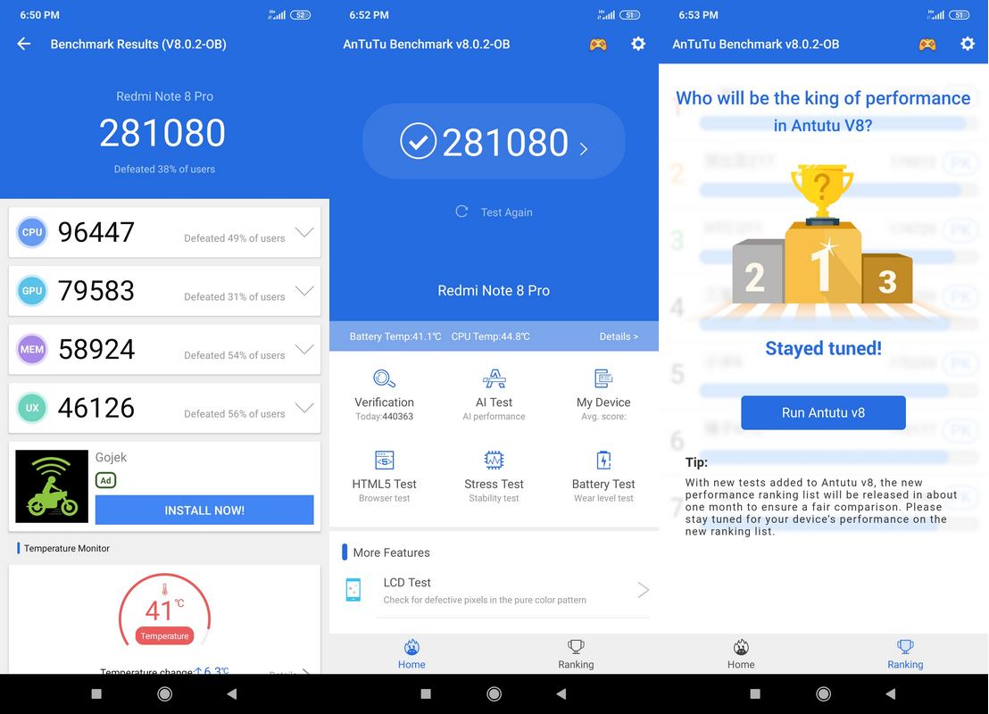 Benchmark AnTuTu Xiaomi Redmi Note 8 Pro Bertenaga MediaTek Helio G90T ...