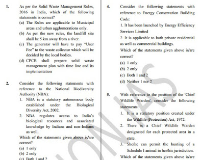 Vision IAS Prelims 2021 Test 19 With Solution PDF - VISION