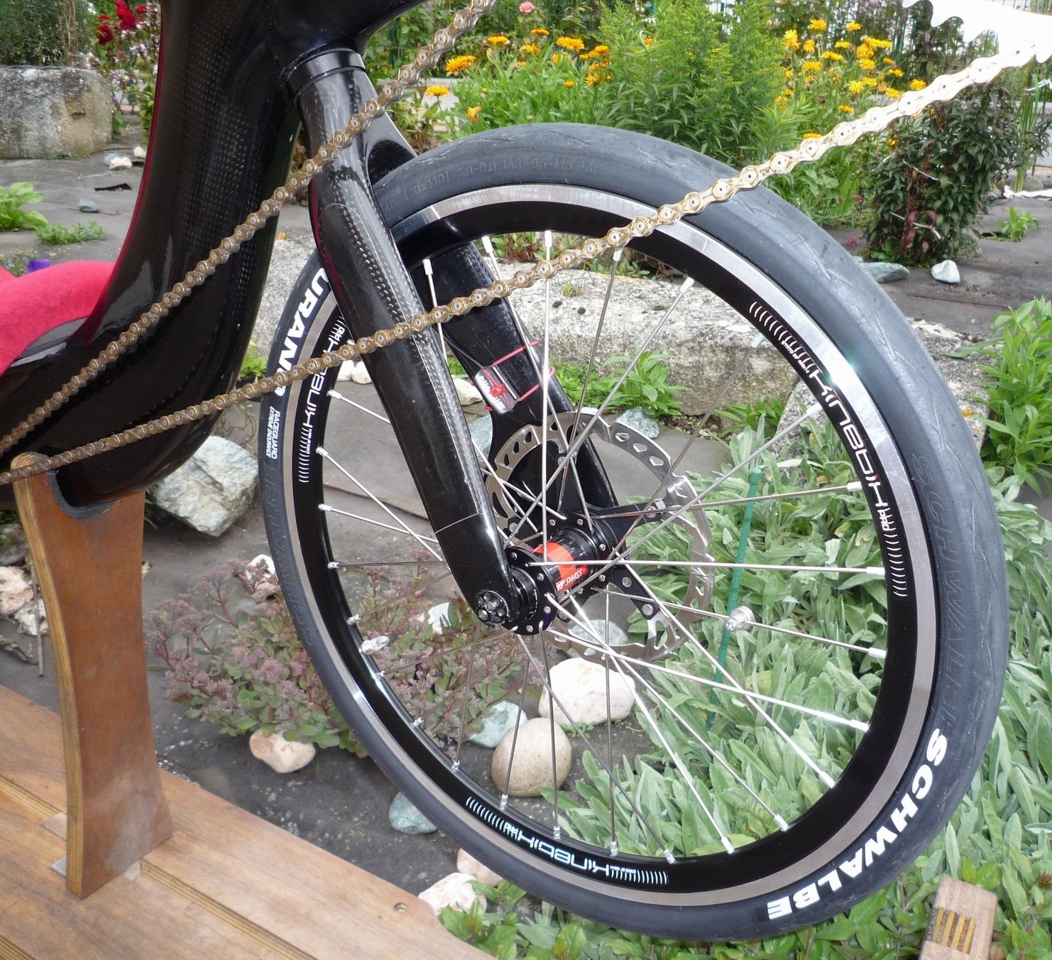 Custom Recumbent Wheels: DT Swiss 240S Kinetix Pro 28 spokes