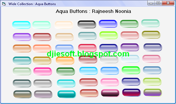 Aqua Button 3 OCX For VB6 Full Source Project | Download Game PC ...