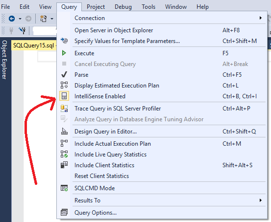 How To Clear IntelliSense Cache In SQL Server - SQLArena How To Clear IntelliSense Cache In SQL Server - SQLArena
