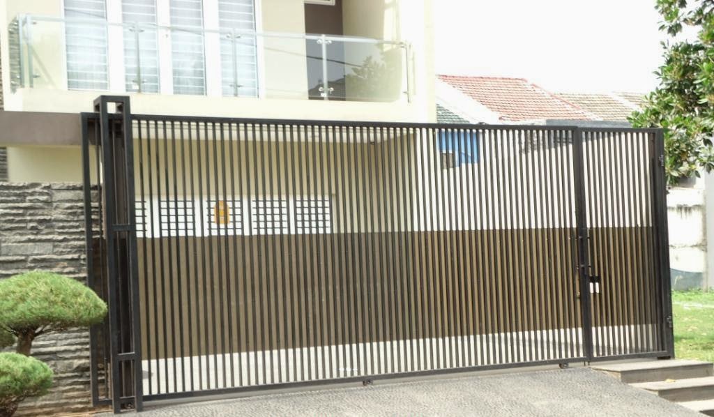 Desain Pagar Besi, Railing, Balkon, Kanopi, Teralis, Folding Gate, dll ...