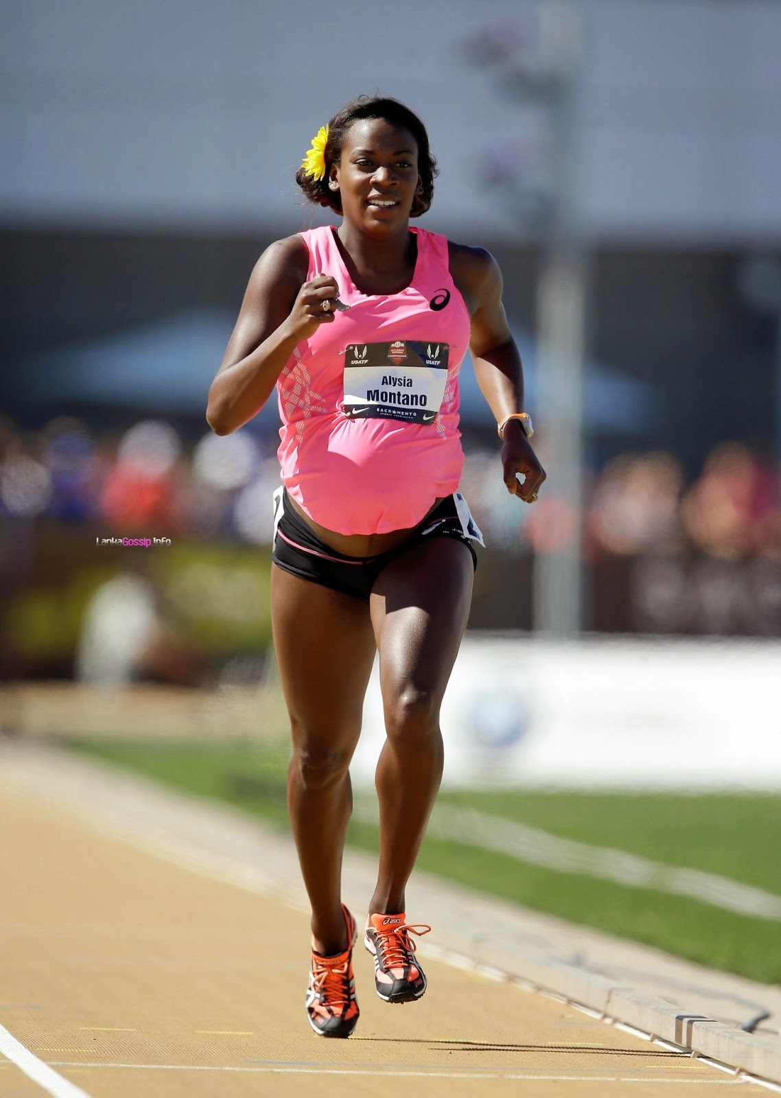 Gossip Lanka: Pregnant Olympic Runner Finishes 800-Meter Race
