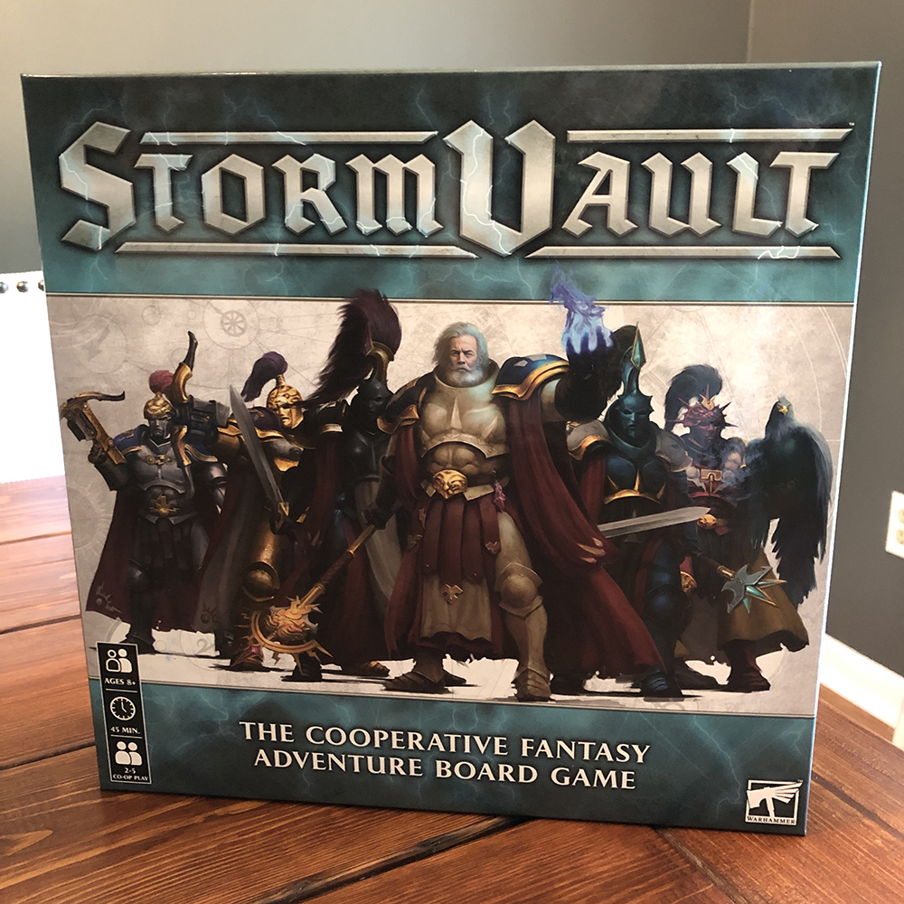 Mengel Miniatures: REVIEW: Stormvault Board Game