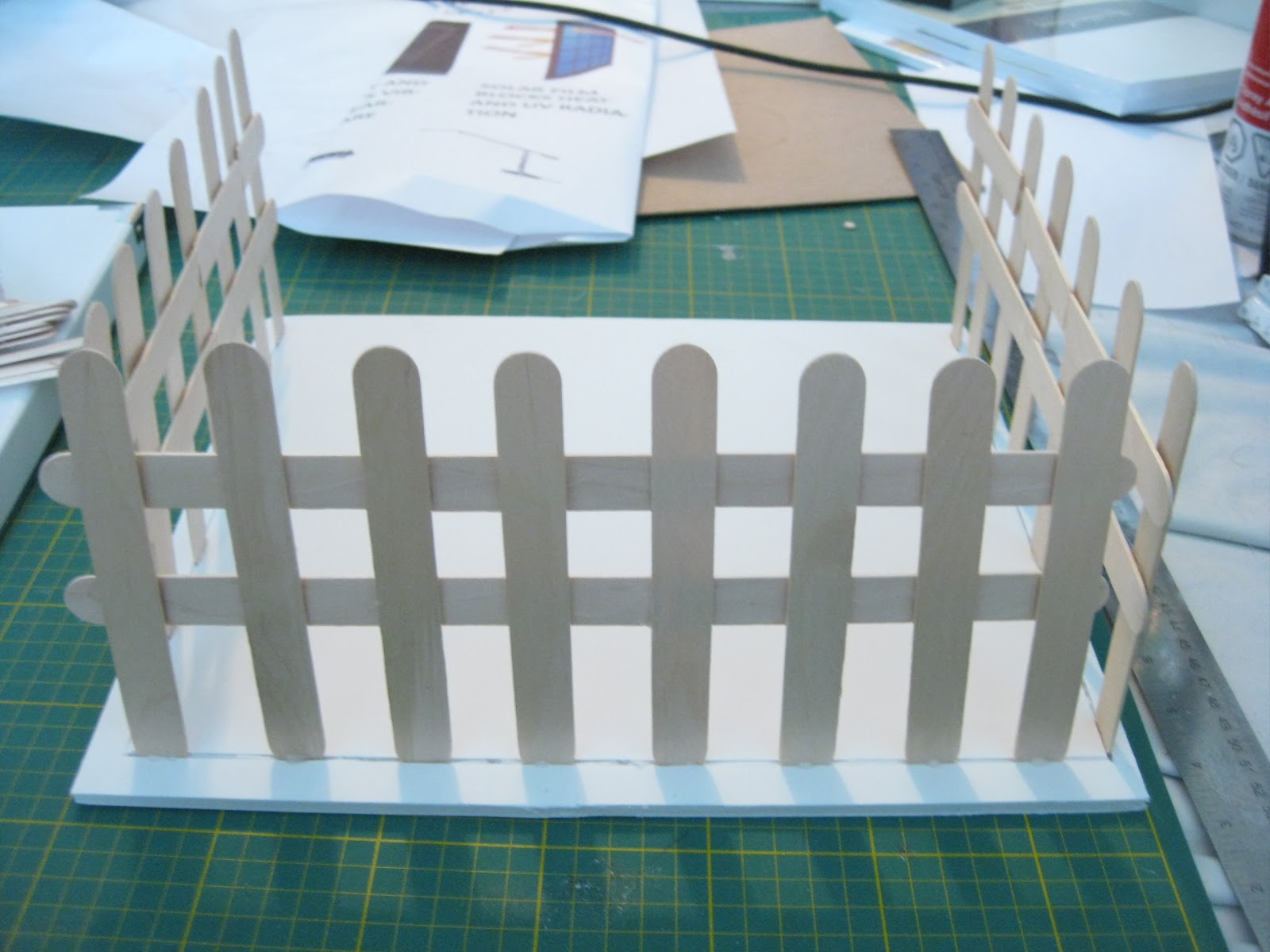 Life: Designed: Popsicle Stick Fence