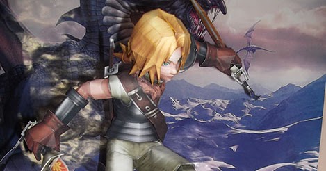 Dissidia Final Fantasy: Zidane Tribal Paper Model | Paperized Crafts