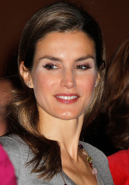Princess Letizia Attends 'Volunteer State Congress' in Pamplona