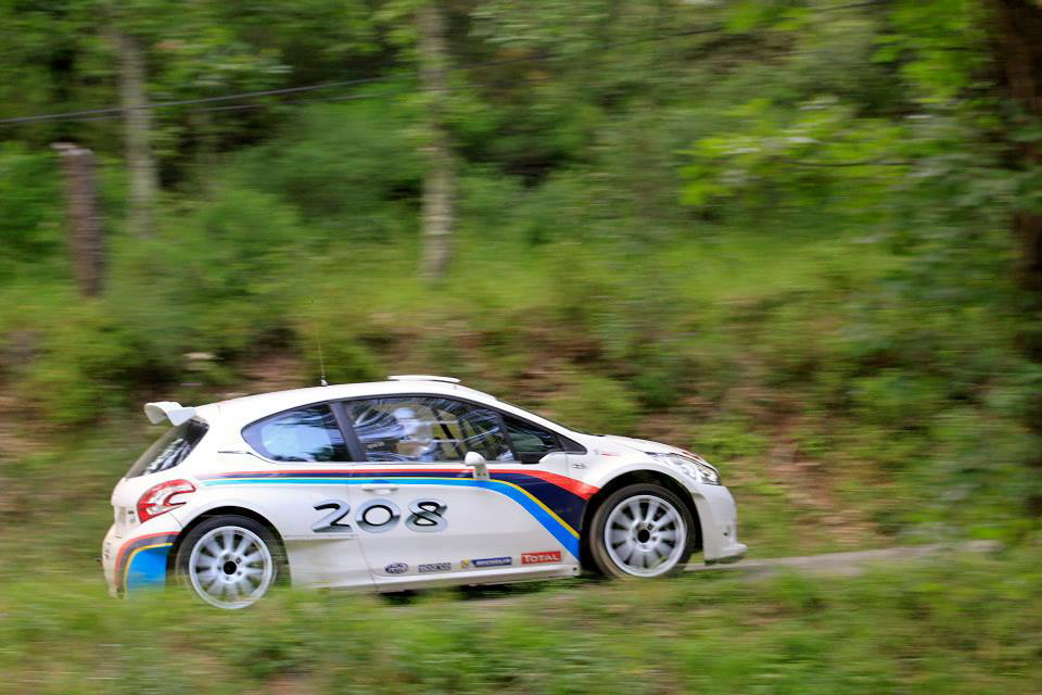 .: 206 T16 (R5) Comenzó sus pruebas en asfalto