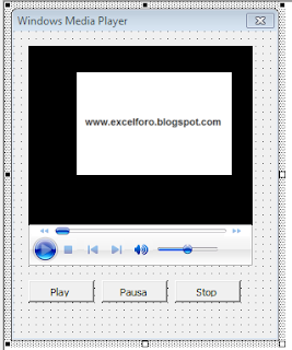 Control Windows Media Player en un UserForm. | EXCEL FORO: Un blog de Excel