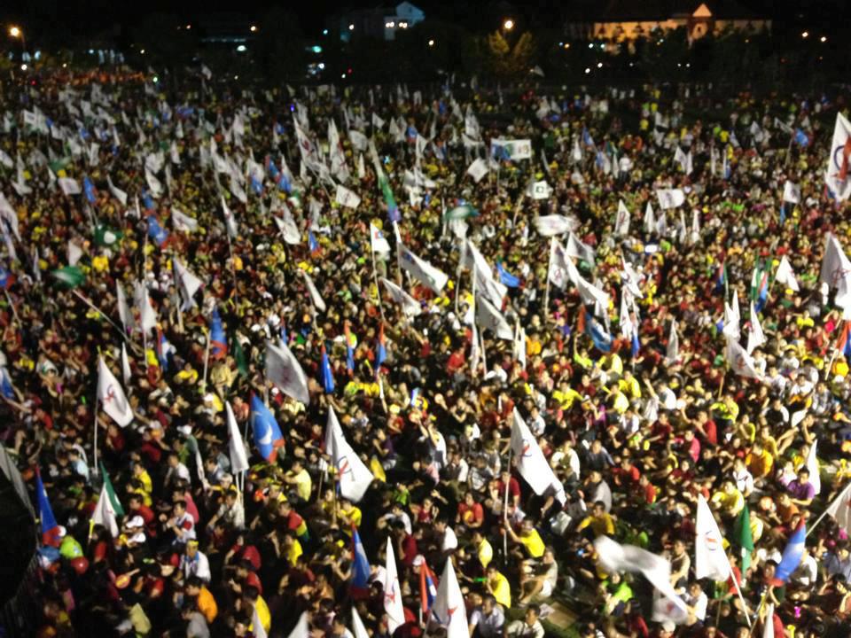 Biaqpila™: GAMBAR MALAM TERAKHIR KEMPEN PAKATAN RAKYAT