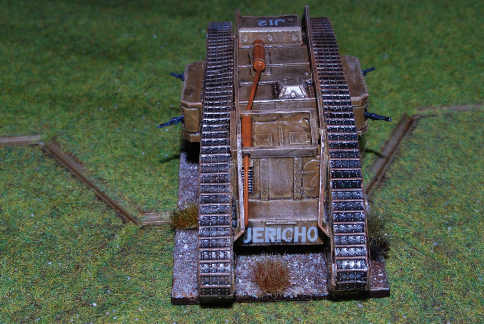 sediment's wargame blog: 20mm Mk IV Female tank and some WW1 painting ...