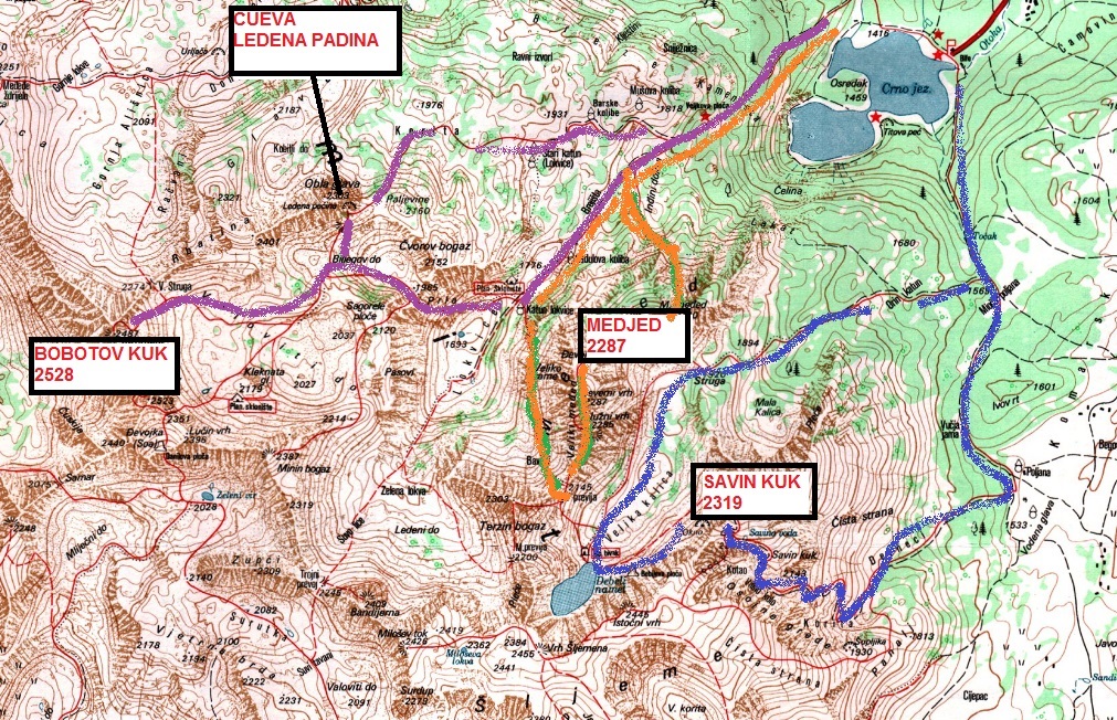 Viajes y Montañas: BOBOTOV KUK (PARQUE NACIONAL DURMITOR)