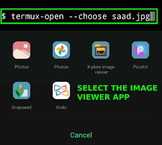 How to Open any File In Termux