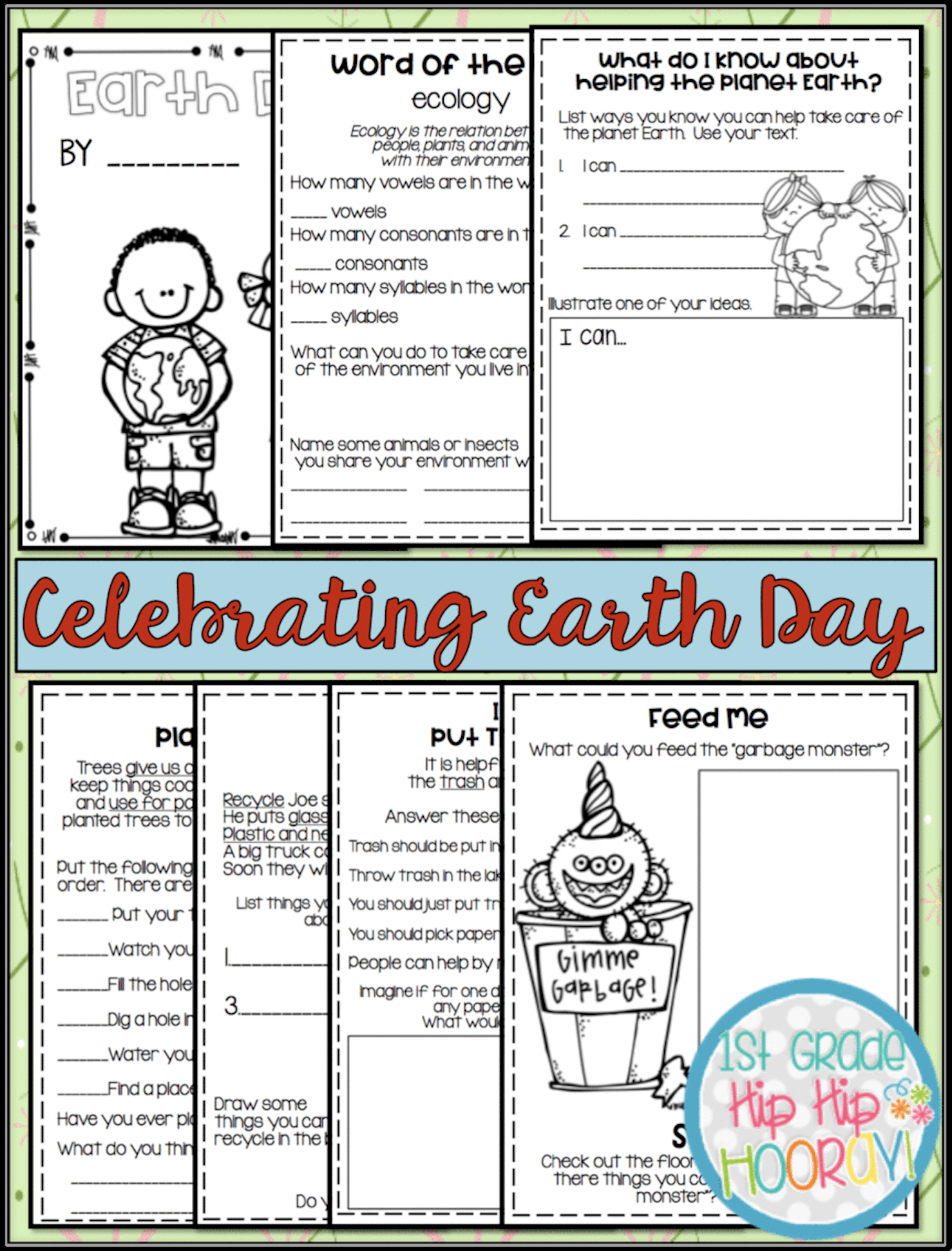 1st Grade Hip Hip Hooray!: Earth Day!!