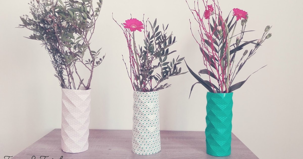 Idée déco DIY : créez votre propre vase - Truc & Tricks