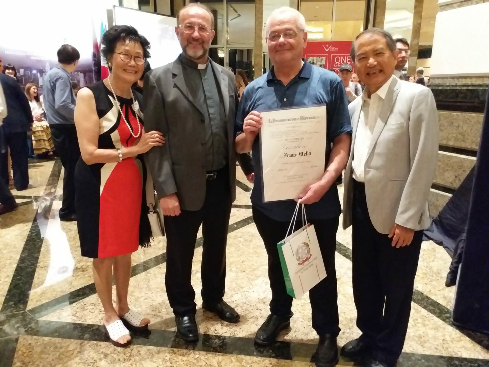 Father Franco Mella: a life assisting those in need