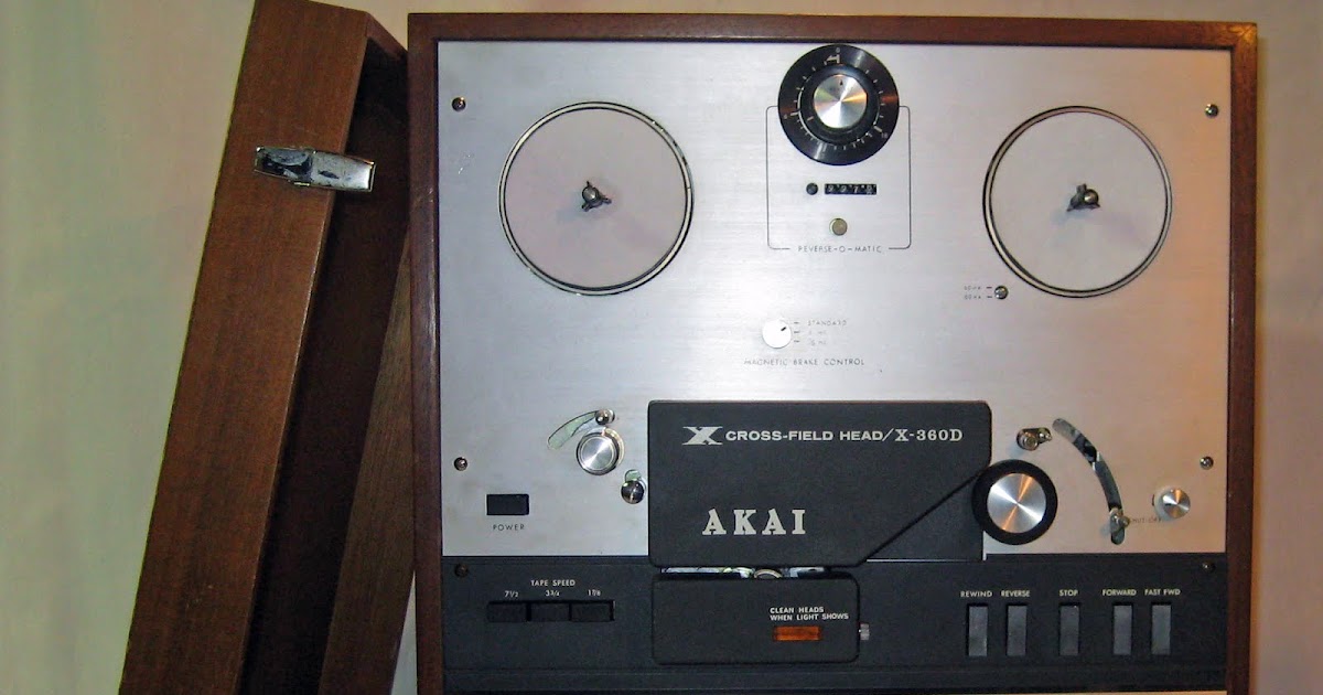 Robert's Sound: AKAI X-360 Reel to Reel Tape Recorder