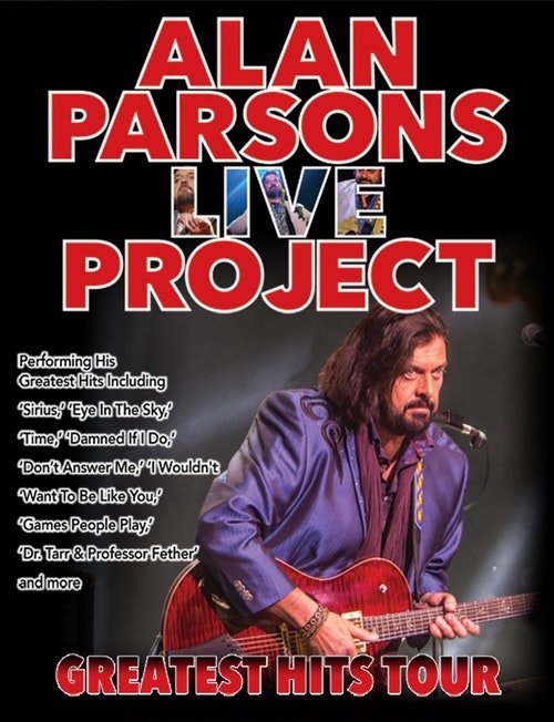 THE ALAN PARSONS PROJECT: Alan Parsons Live Project at Charles Bronfman ...