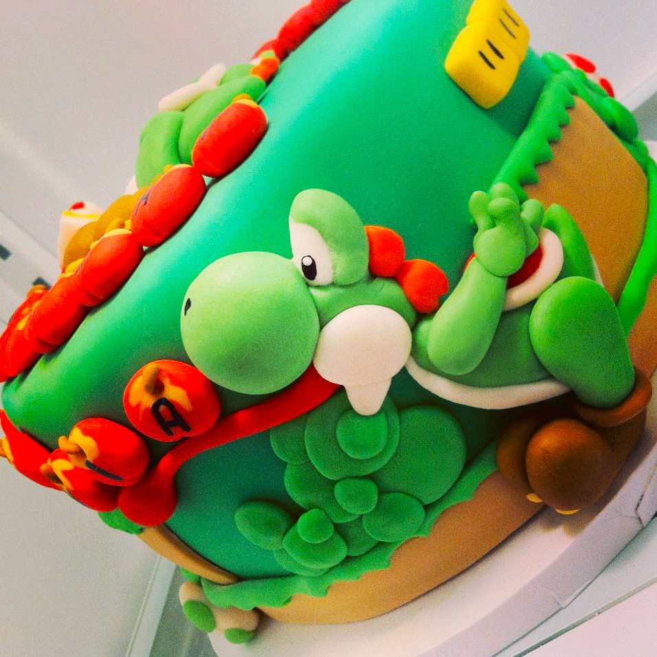 Love Your Cake: Yoshi Cake!!