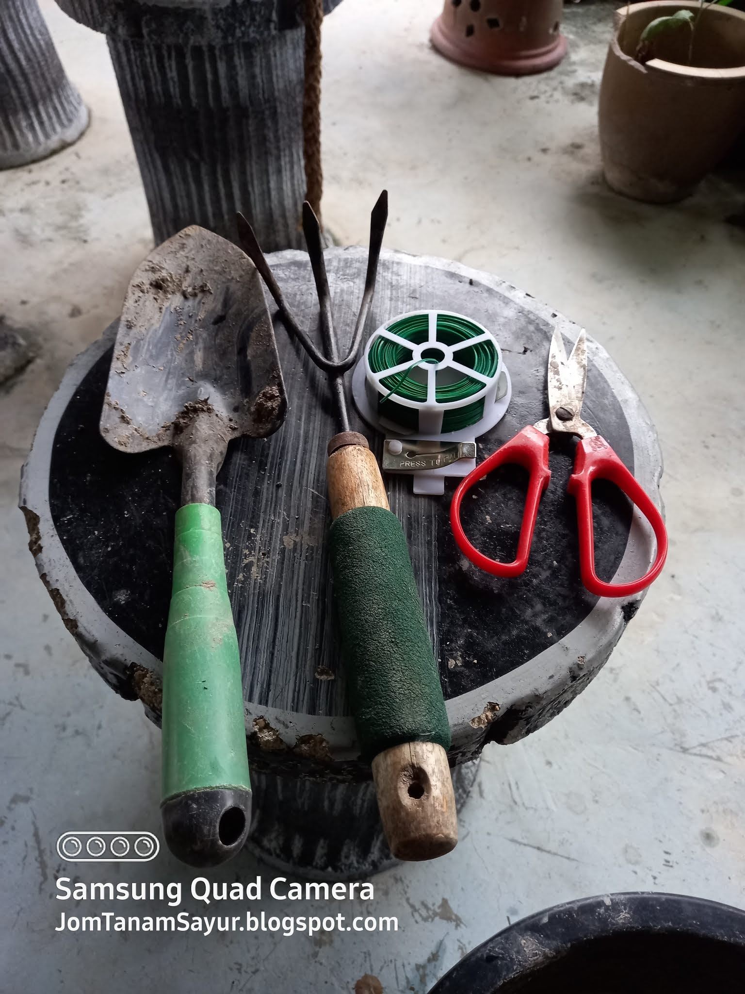 Jom Tanam Sayur ( JTS ) : DIY : Pasu Gantung Pokok Bunga dari Botol ...