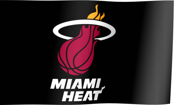 Miami Heat Flag (GIF) - All Waving Flags
