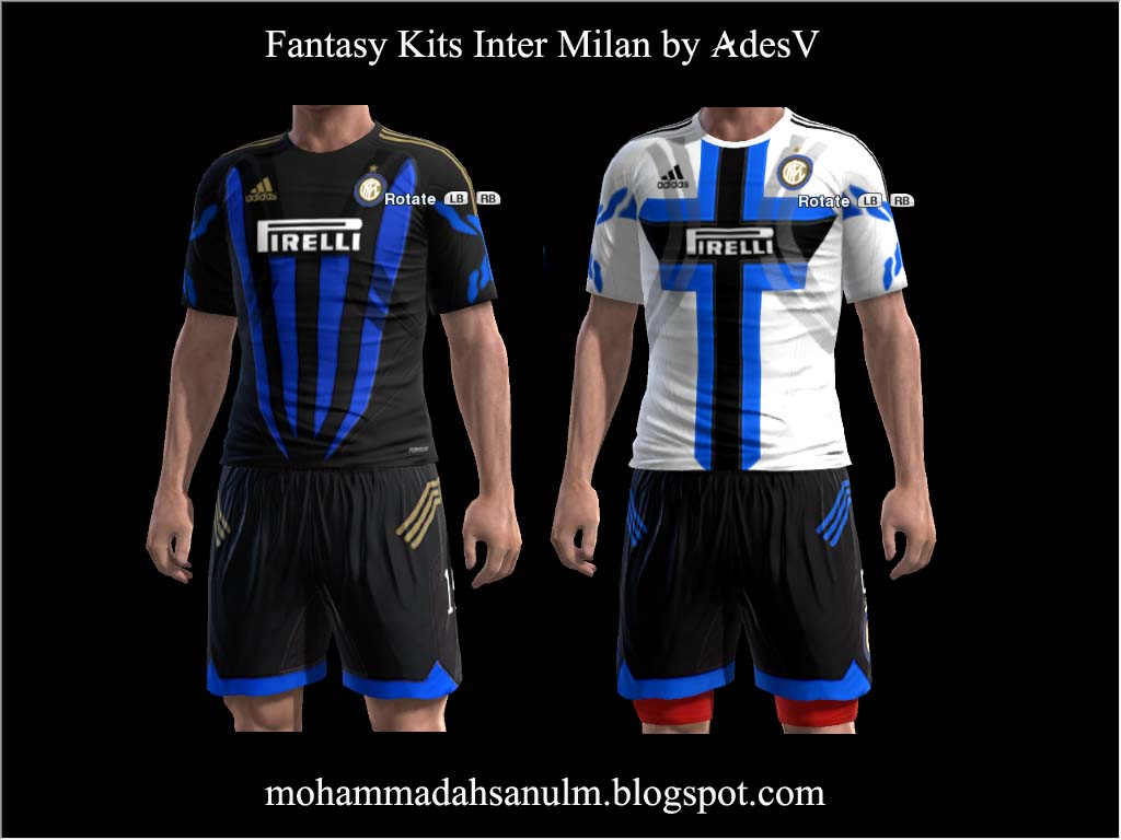 pes-modif: Fantasy Kits Inter Milan by AdesV
