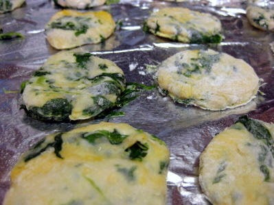 Life is art ... Art is Life: Archie's Kitchen ~ Parmesan Spinach Cookies