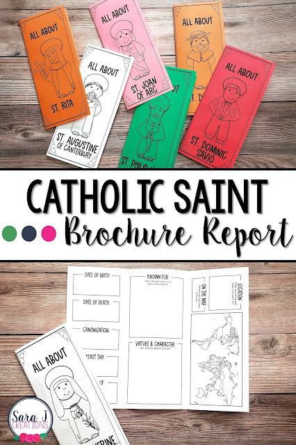 Teaching About the Saints | Sara J Creations