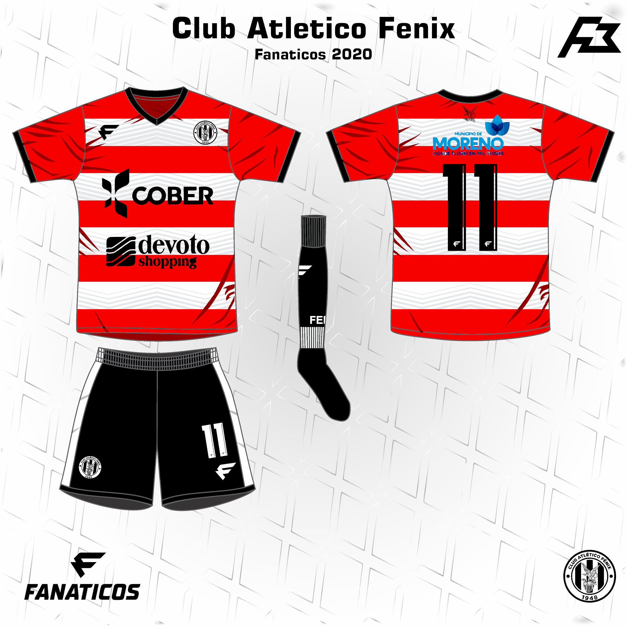 Ascensokits: Club Atlético Fenix Fanaticos 2020