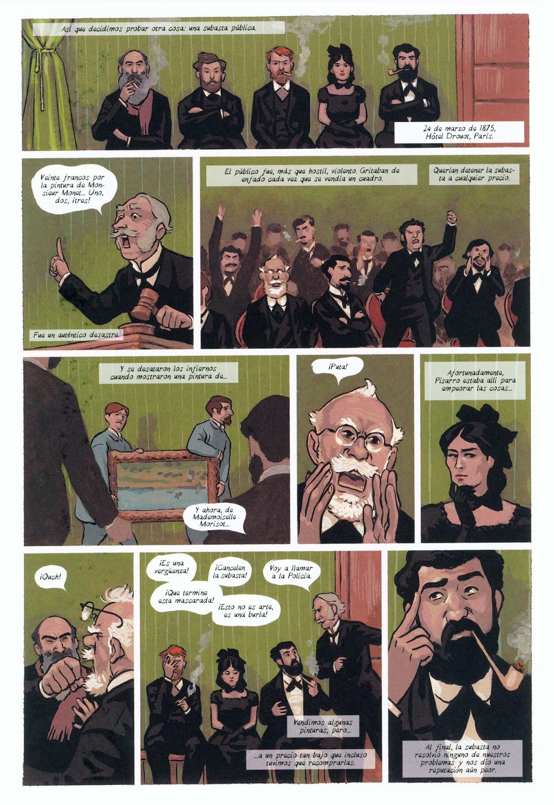 Galicia Comic: Monet. Nomada de la luz