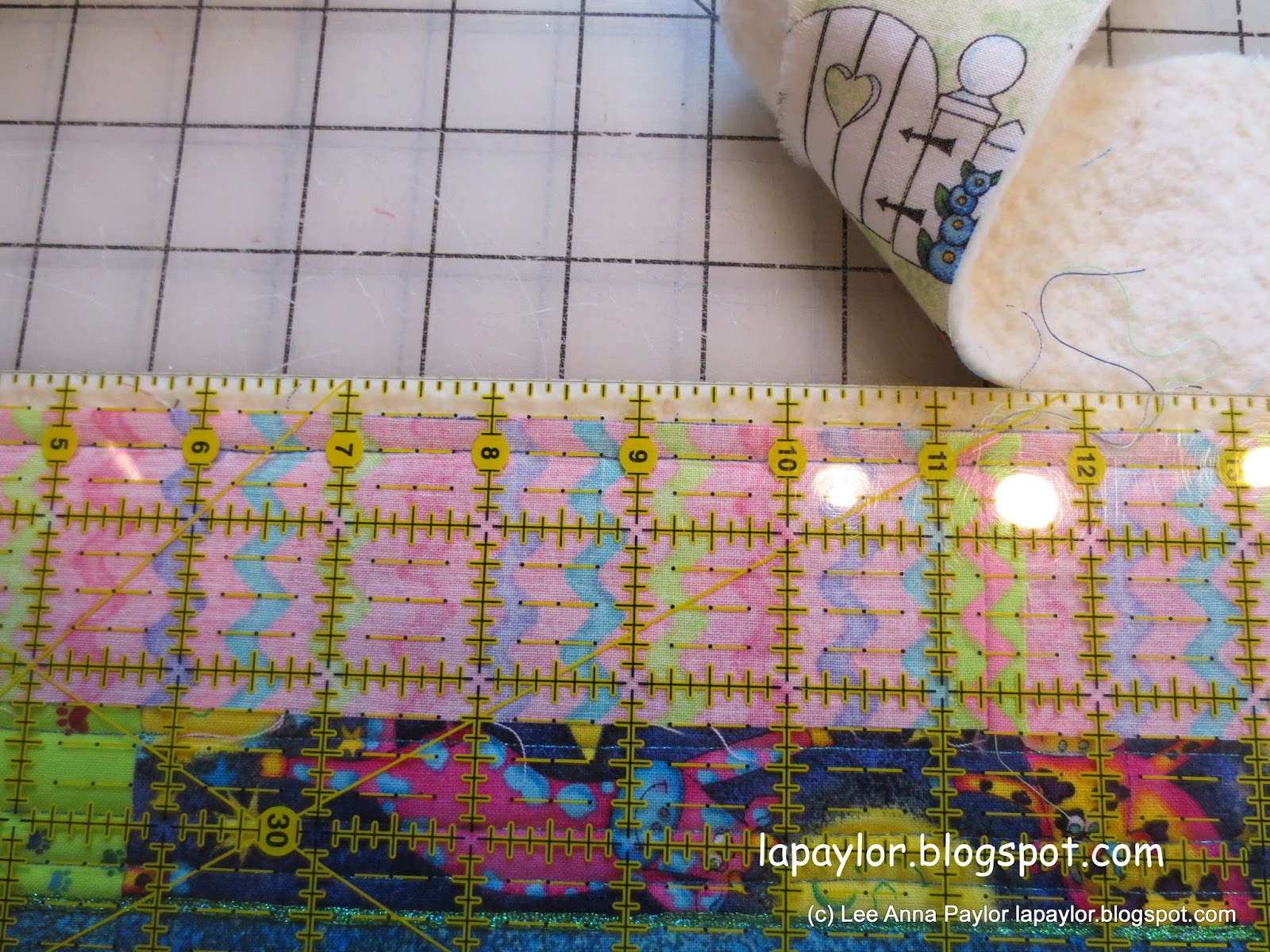Not Afraid of Color: Collections Quilt, binding-borders