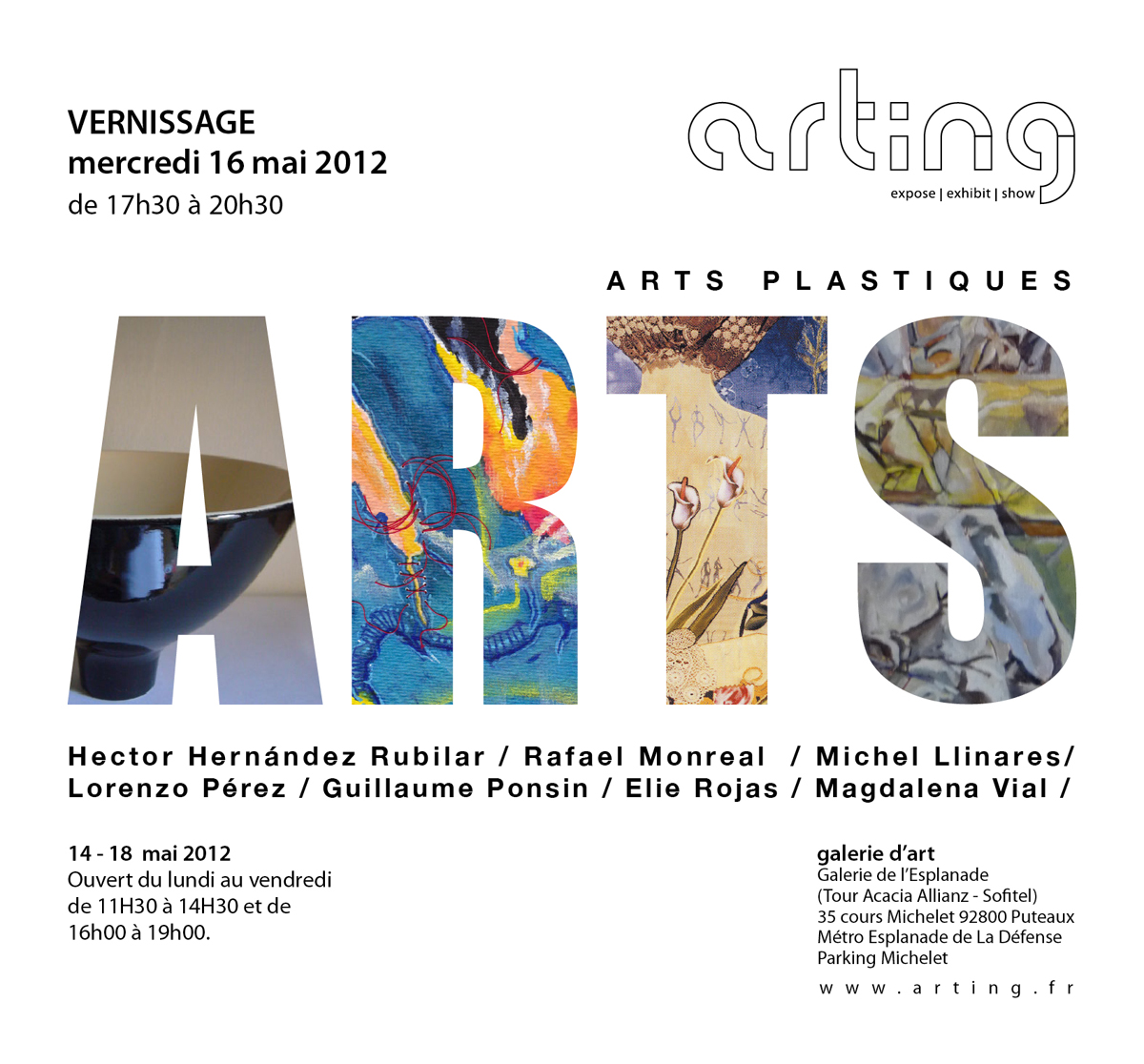 MAGDALENA VIAL: INVITATION AU VERNISSAGE